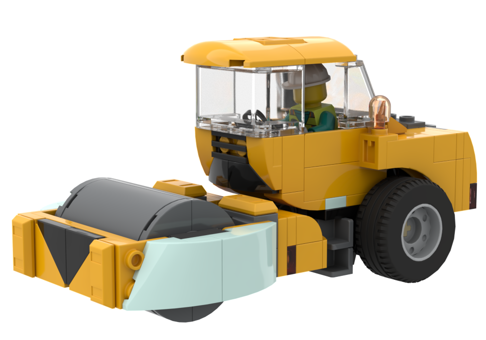 LEGO MOC Steam Roller by OrchardBuilds | Rebrickable - Build with LEGO
