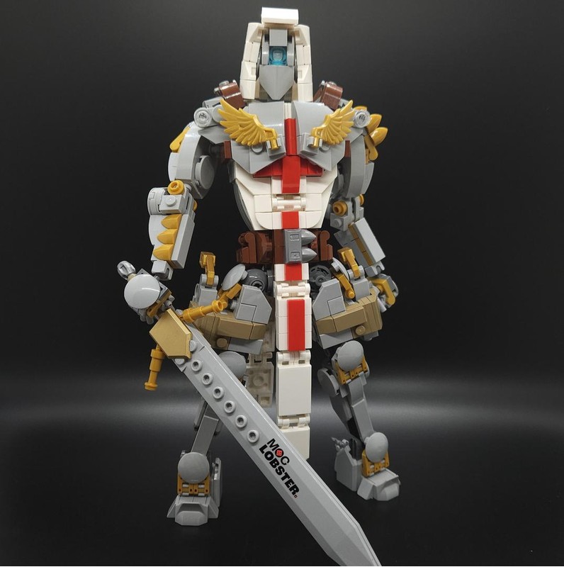 LEGO MOC The Templar by Moc_Lobster | Rebrickable - Build with LEGO