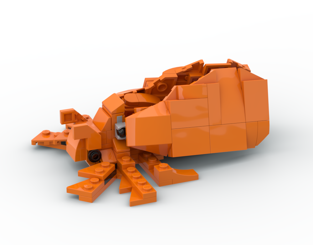 LEGO MOC 31129 jewel caterpillar moth by maratus | Rebrickable - Build ...