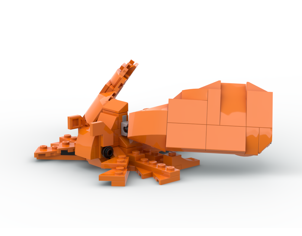 LEGO MOC 31129 jewel caterpillar moth by maratus | Rebrickable - Build ...