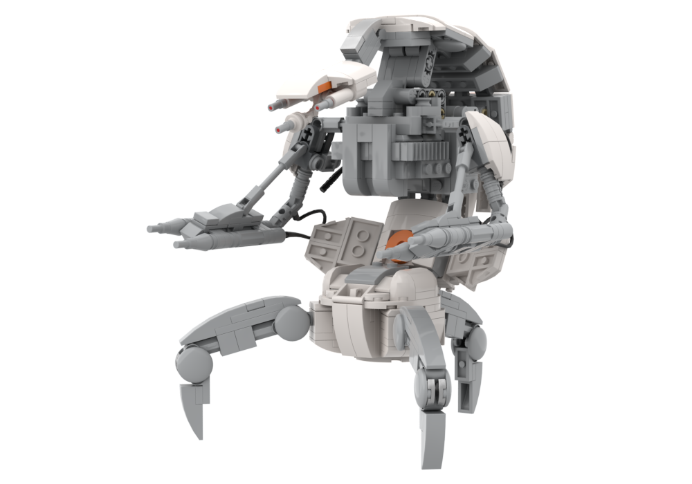 LEGO MOC Training Droideka by OrchardBuilds | Rebrickable - Build with LEGO