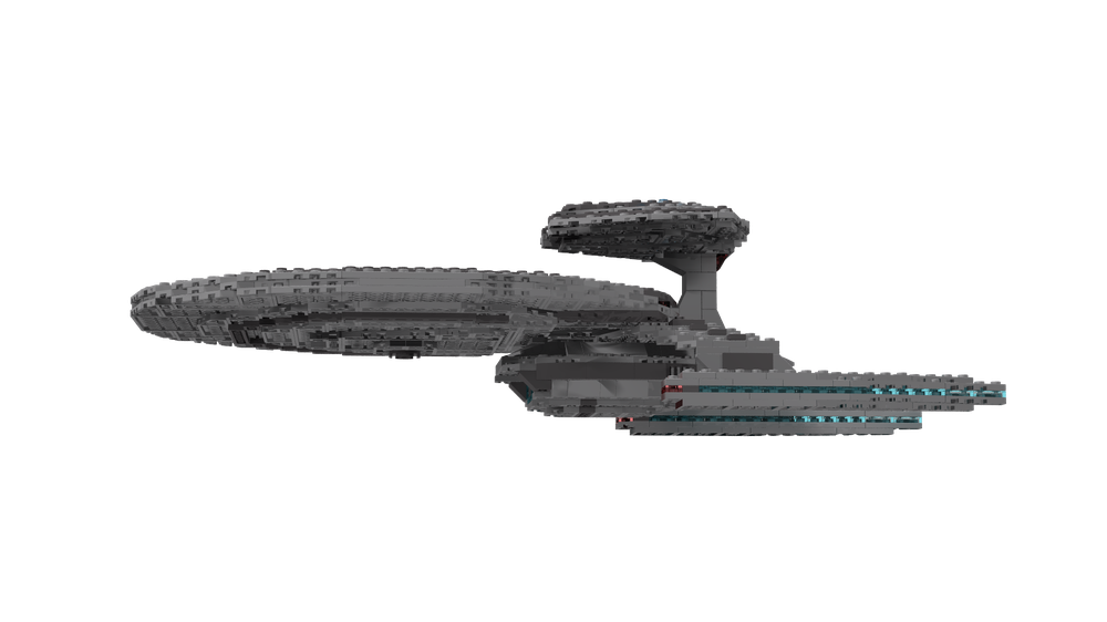 LEGO MOC Sutherland-Class Starship USS Almagest by LegendAJ ...