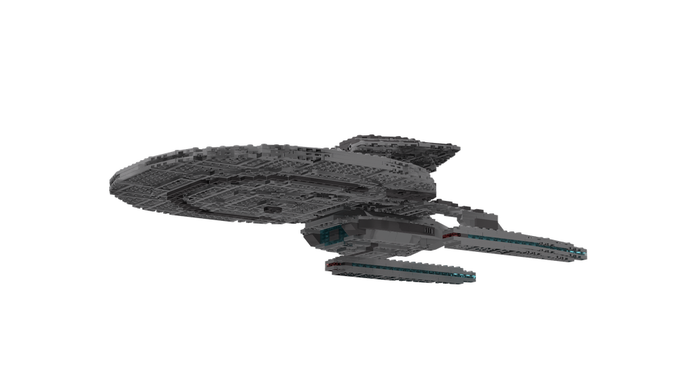 LEGO MOC Sutherland-Class Starship USS Almagest by LegendAJ ...