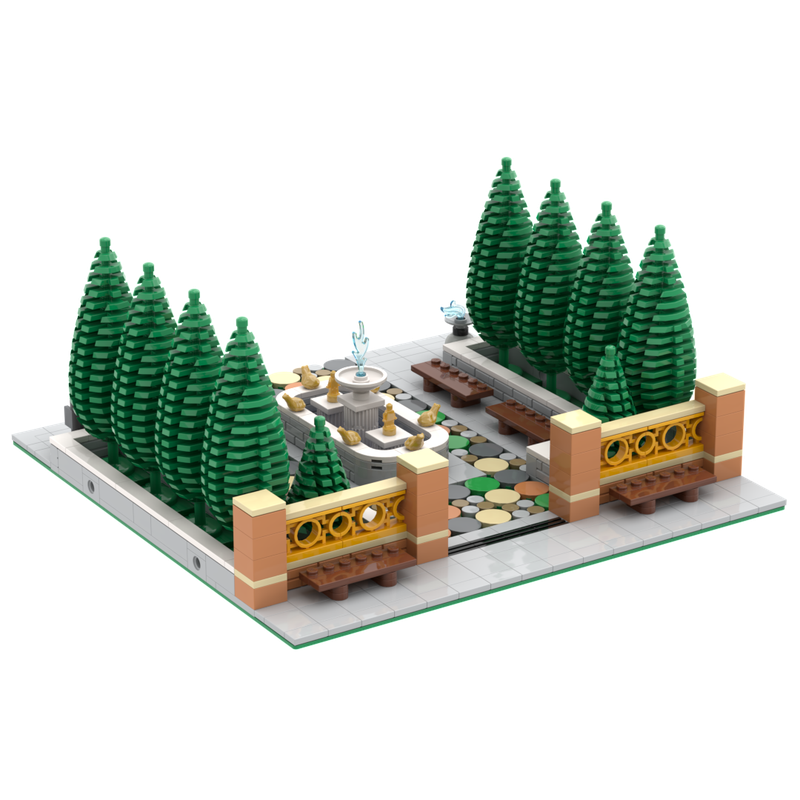 LEGO MOC Garden by porklegoguy | Rebrickable - Build with LEGO