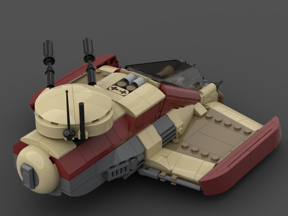 LEGO MOC Rapid Deployable Attack Tank by ThrawnsRevenge | Rebrickable ...