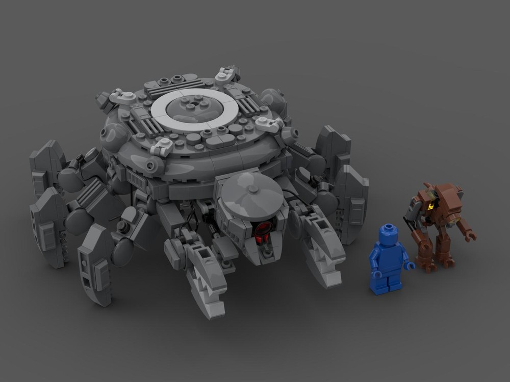 LEGO MOC Mando Spider Tank by ThrawnsRevenge | Rebrickable - Build with ...