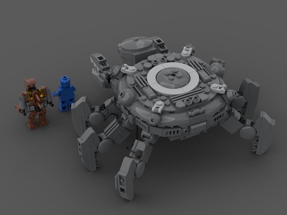 LEGO MOC Mando Spider Tank by ThrawnsRevenge | Rebrickable - Build with ...