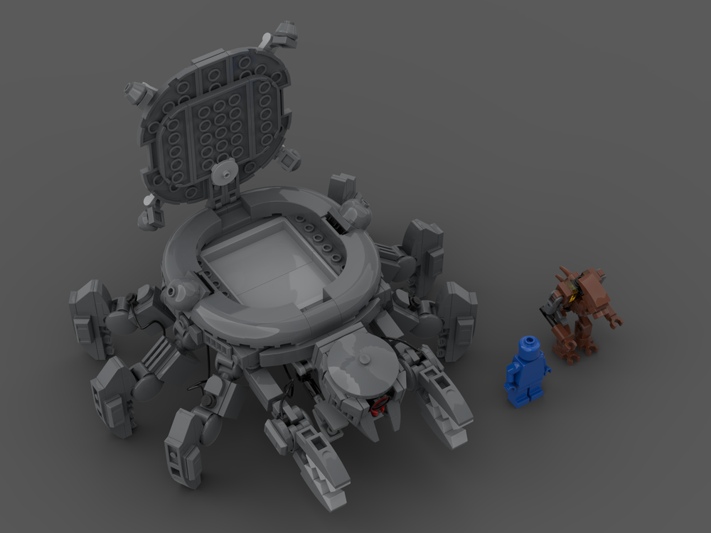 LEGO MOC Mando Spider Tank by ThrawnsRevenge | Rebrickable - Build with ...