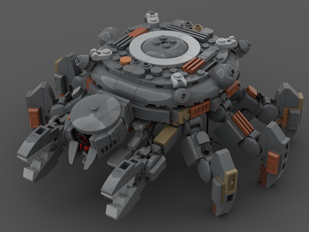 LEGO MOC Mando Spider Tank by ThrawnsRevenge | Rebrickable - Build with ...