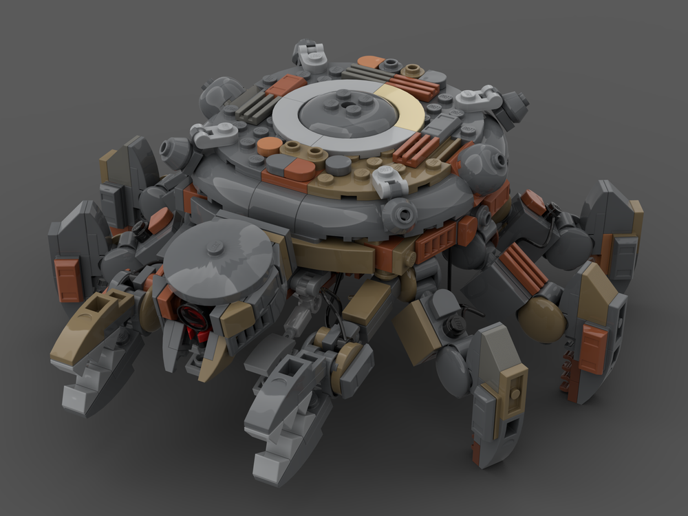 LEGO MOC Mando Spider Tank by ThrawnsRevenge | Rebrickable - Build with ...