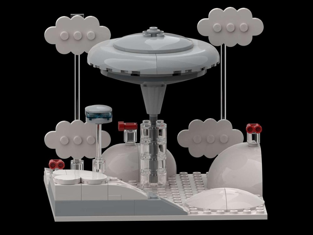 LEGO MOC Cloud City Micro Diorama by LeFisch | Rebrickable - Build with ...