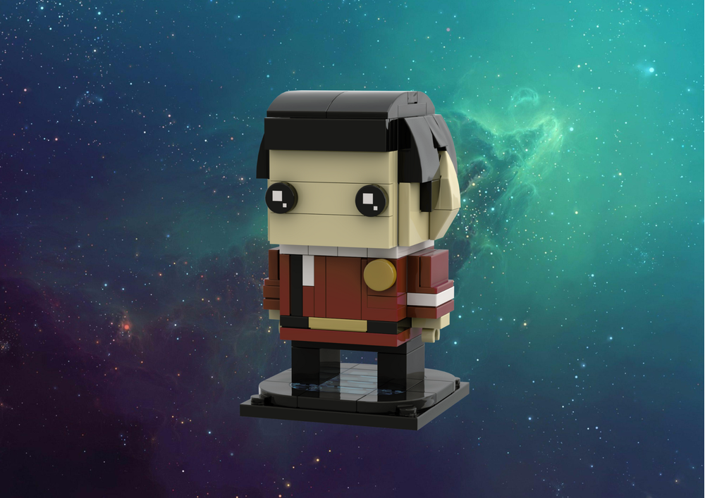 LEGO MOC Captain Spock by RetroBrix | Rebrickable - Build with LEGO