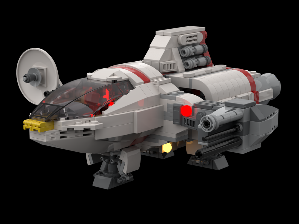 LEGO MOC Ugly T-6EF Starfighter Mod by tingdrason | Rebrickable - Build ...