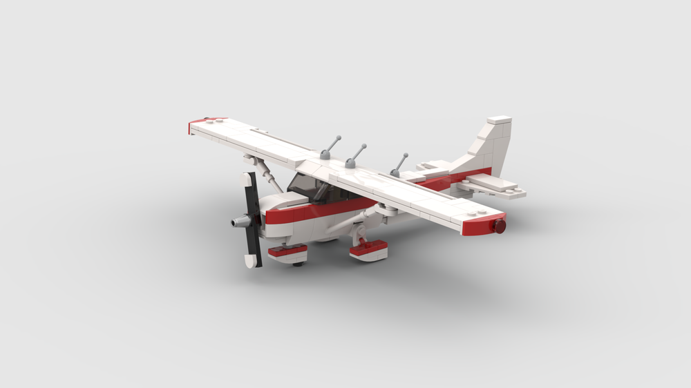 LEGO MOC Cessna 172 Skyhawk by RealBricks1 | Rebrickable - Build with LEGO