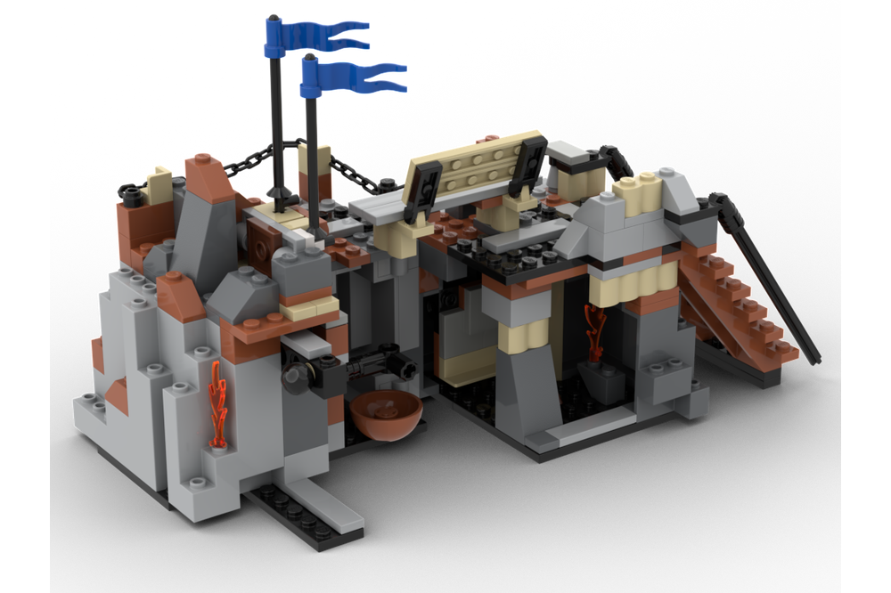 LEGO MOC Hogwarts Grounds Puzzle Box by Jengoli | Rebrickable - Build with LEGO