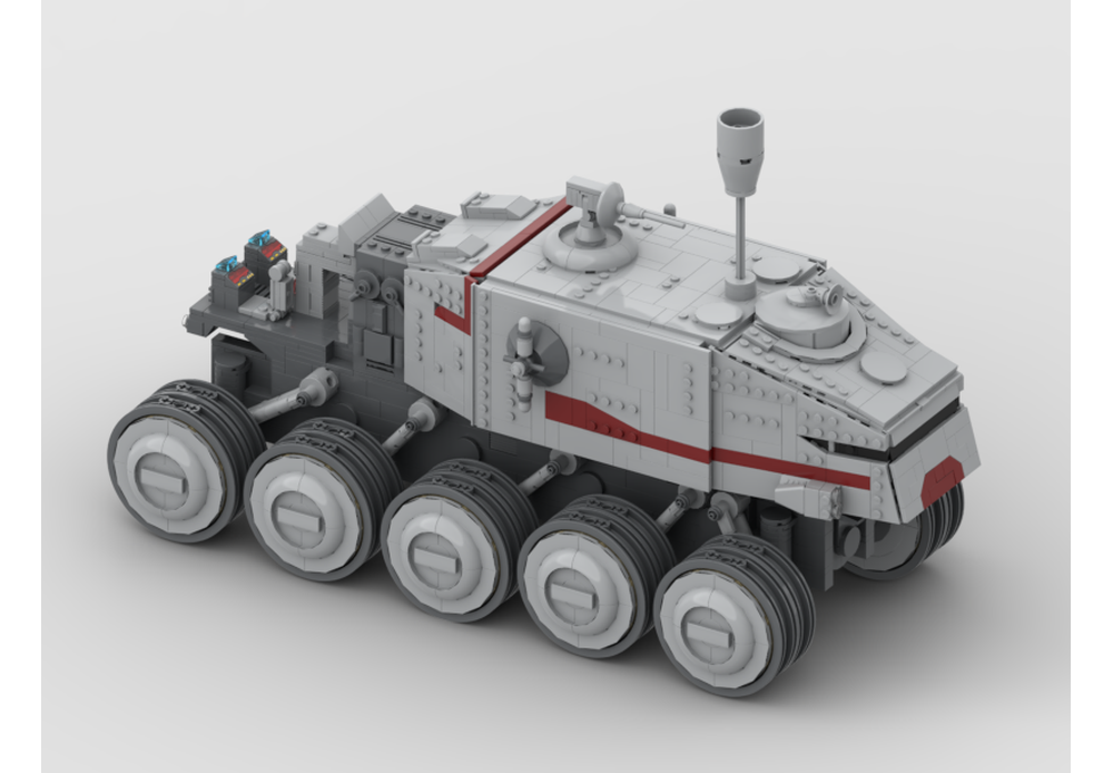 LEGO MOC Modified HAVw A6 juggernaut tank by thelegowolfpack ...