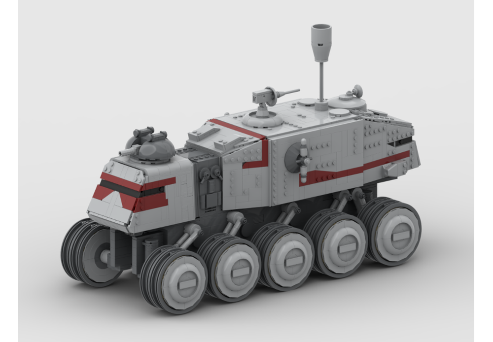 LEGO MOC Modified HAVw A6 juggernaut tank by thelegowolfpack ...