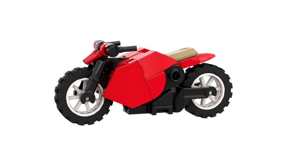 LEGO MOC Minifig scale motorcycle by felix.rebricks | Rebrickable ...