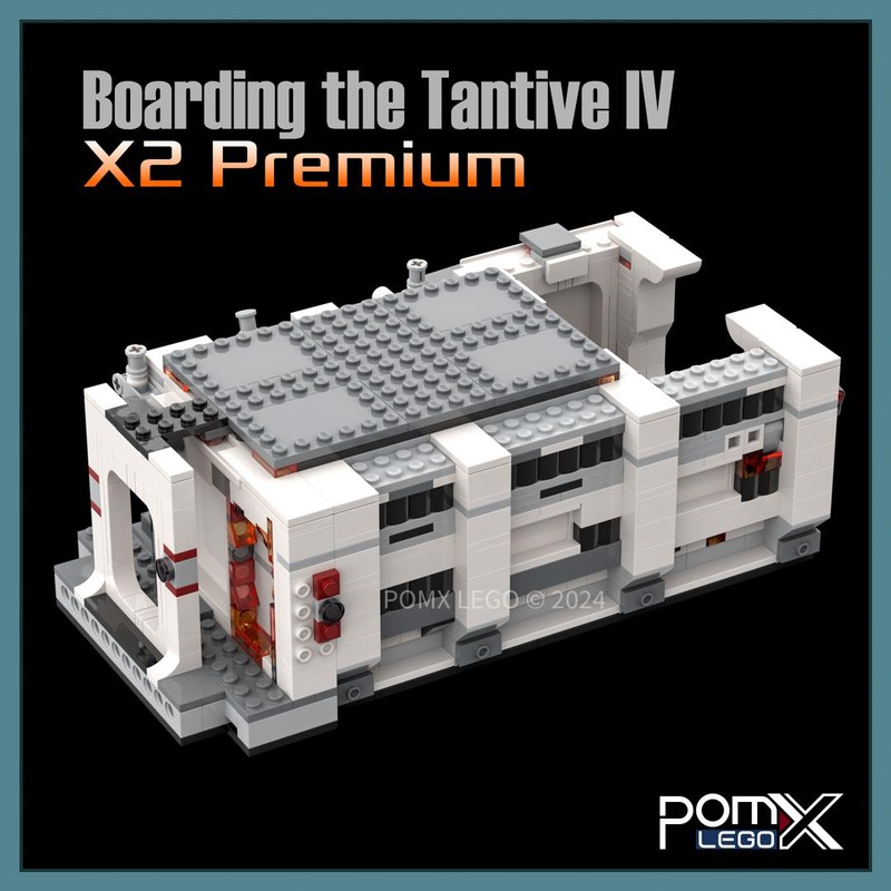 Lego Moc Boarding The Tantive Iv X2 Premium By Pomx Rebrickable