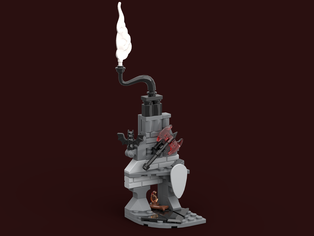 LEGO MOC Vampire Knight Small Fireplace by ford4thot | Rebrickable ...