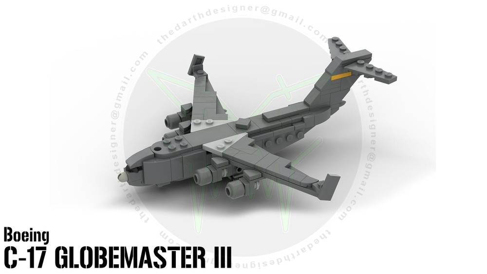 LEGO MOC Boeing | C-17 GLOBEMASTER III - 1:300 by DarthDesigner ...