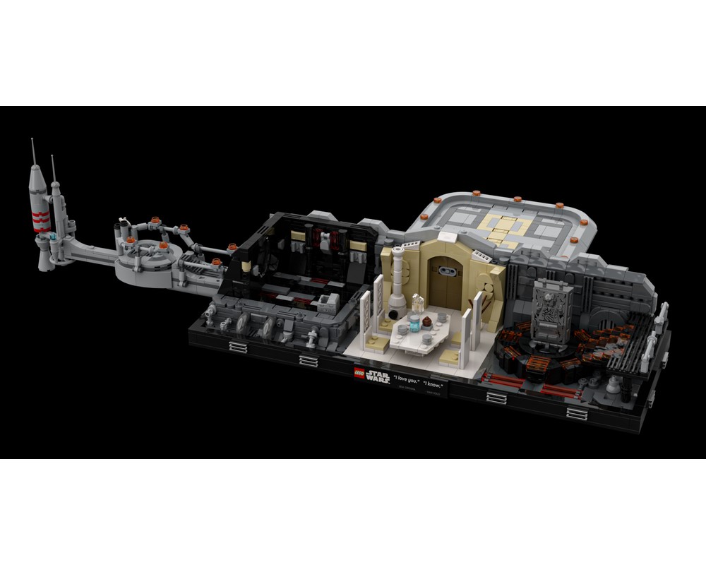 Lego Moc Cloud City Remake Diorama By Tubirockv Rebrickable Build