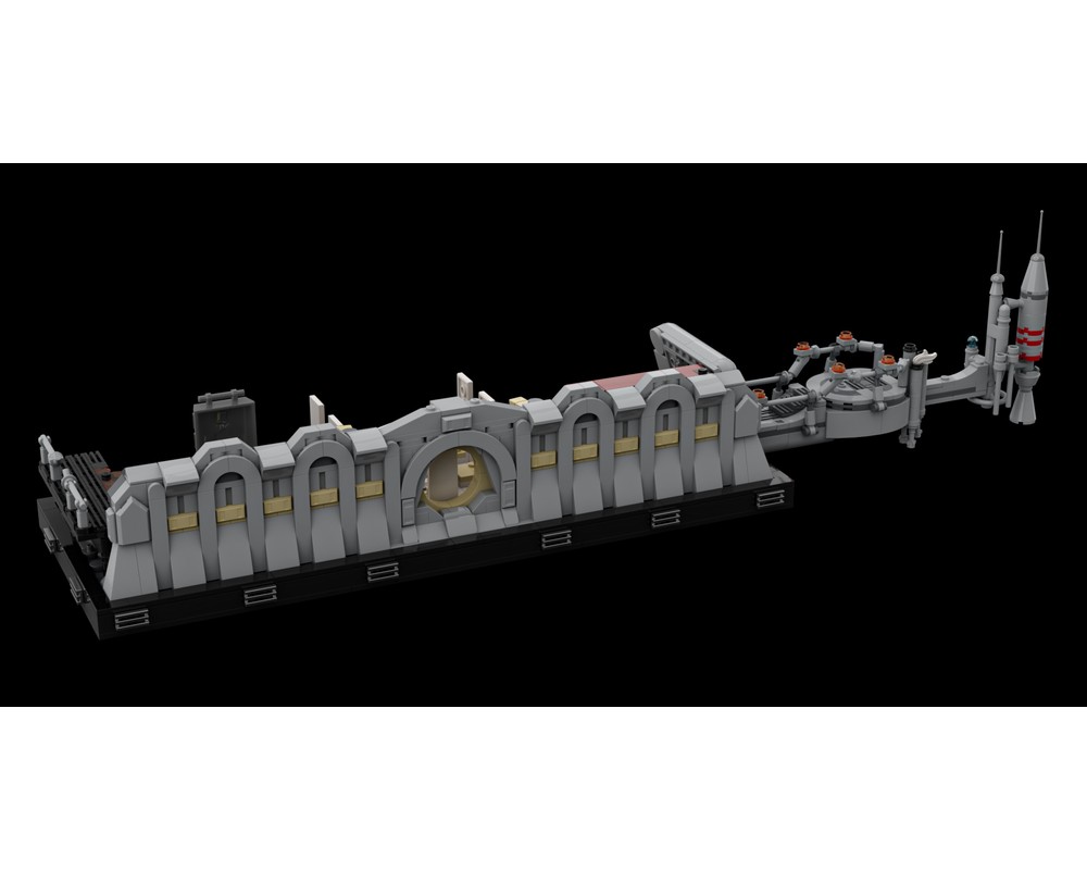 Lego Moc Cloud City Remake Diorama By Tubirockv Rebrickable Build
