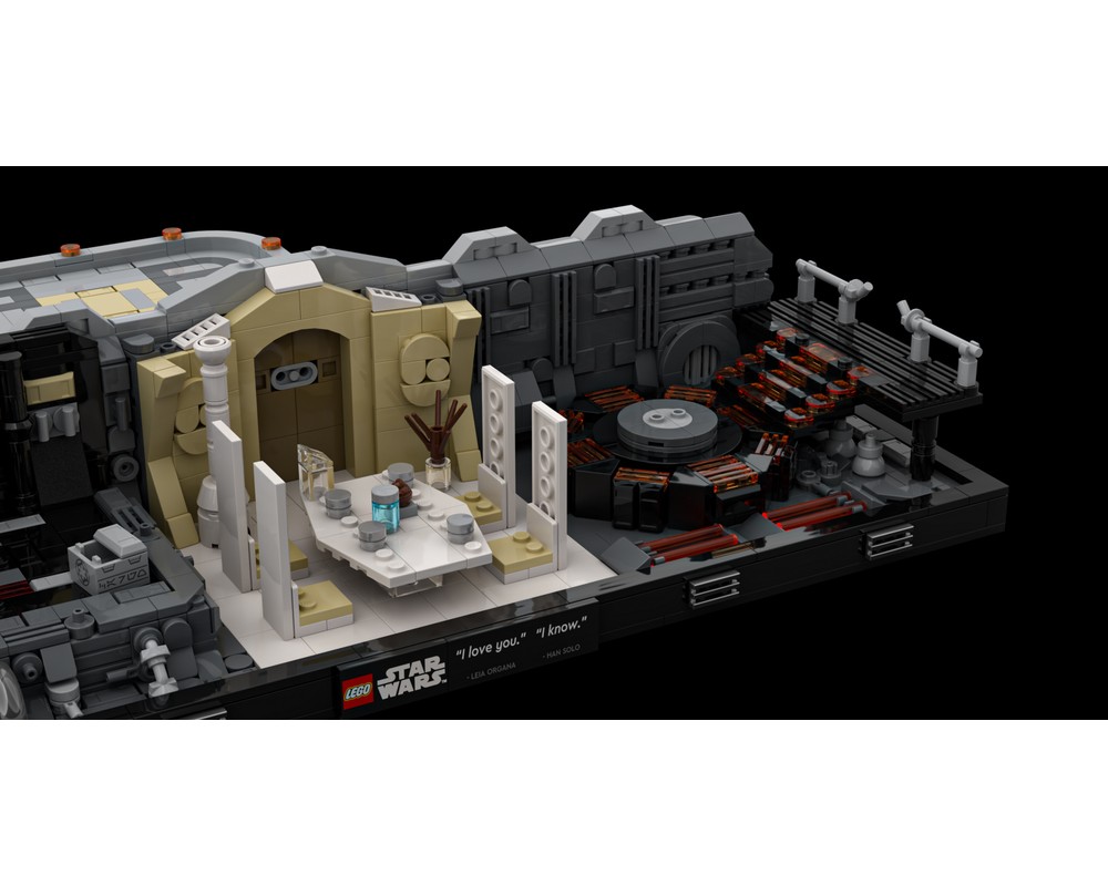 LEGO MOC Cloud City Remake Diorama by Tubi_Rock_V | Rebrickable - Build ...