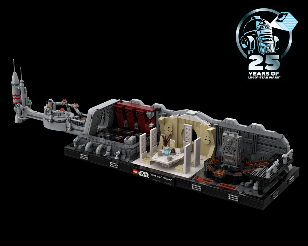 LEGO MOC Cloud City Remake Diorama by Tubi_Rock_V | Rebrickable - Build ...