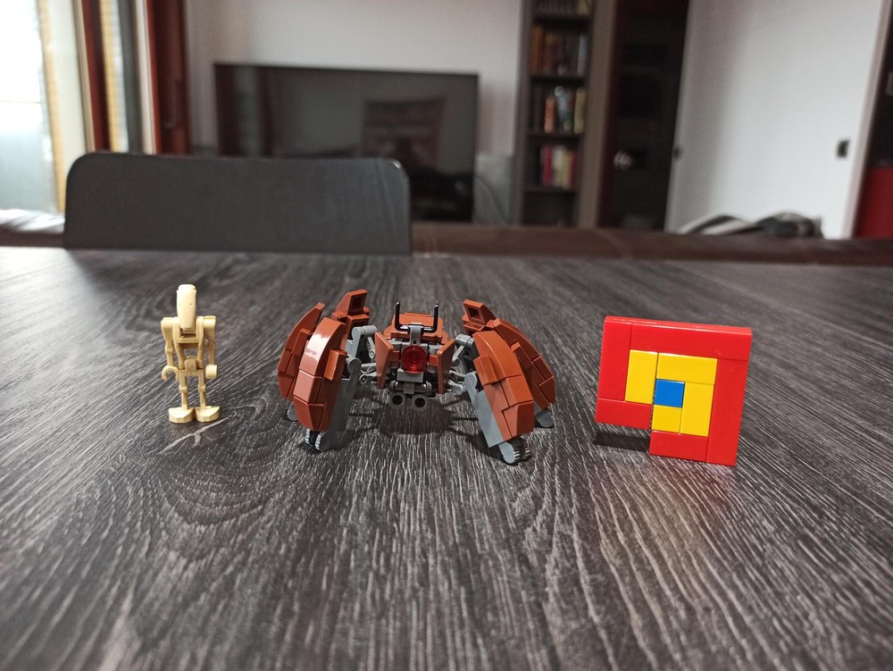 LEGO MOC LM-432 crab droid by NoParadise_Bricks | Rebrickable - Build ...
