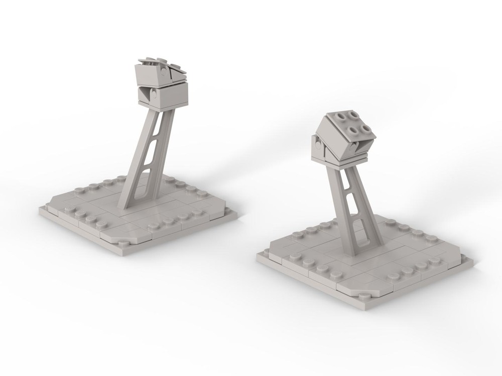 LEGO MOC Simple posable stand for starships etc. by Hedu88 ...