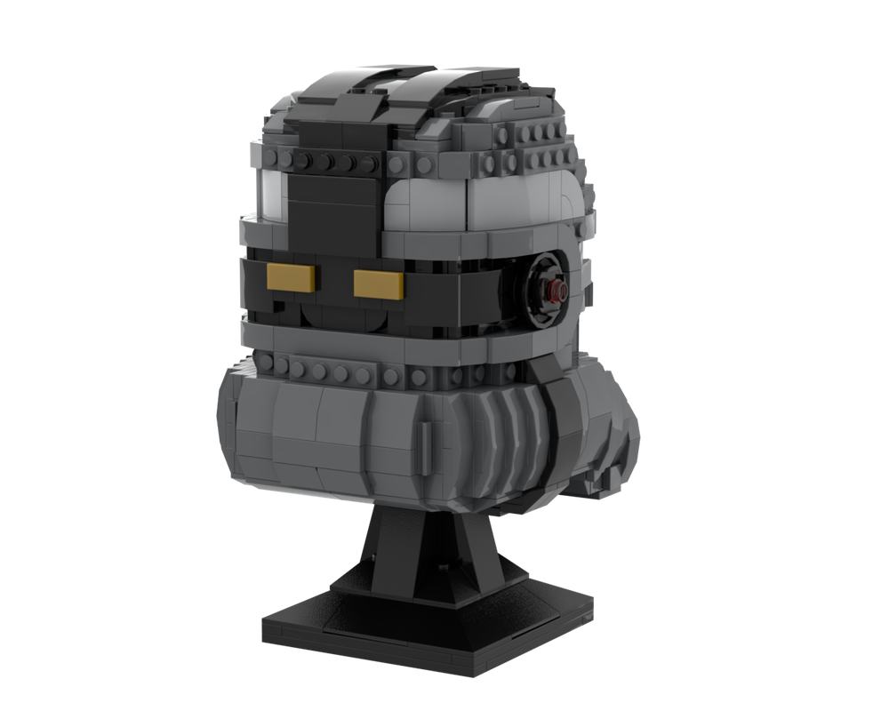 LEGO MOC Echo Helmet by Ant0noo | Rebrickable - Build with LEGO