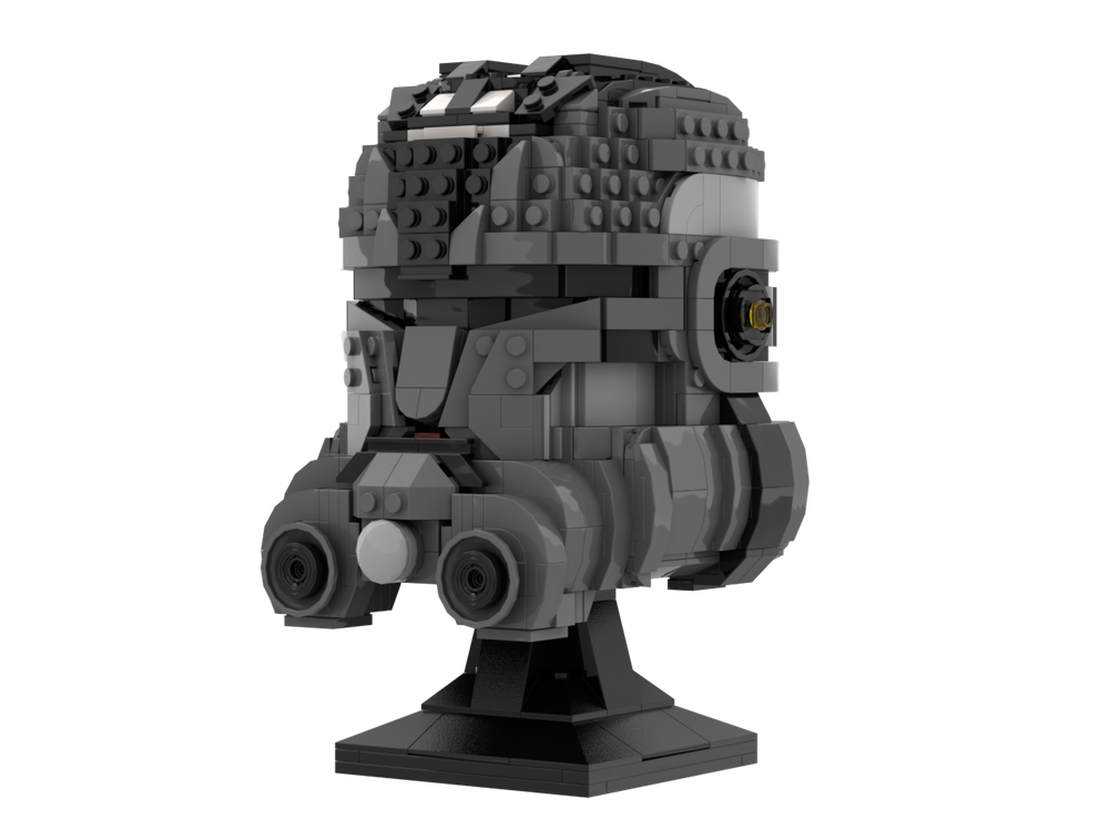 LEGO MOC Echo Helmet by Ant0noo | Rebrickable - Build with LEGO