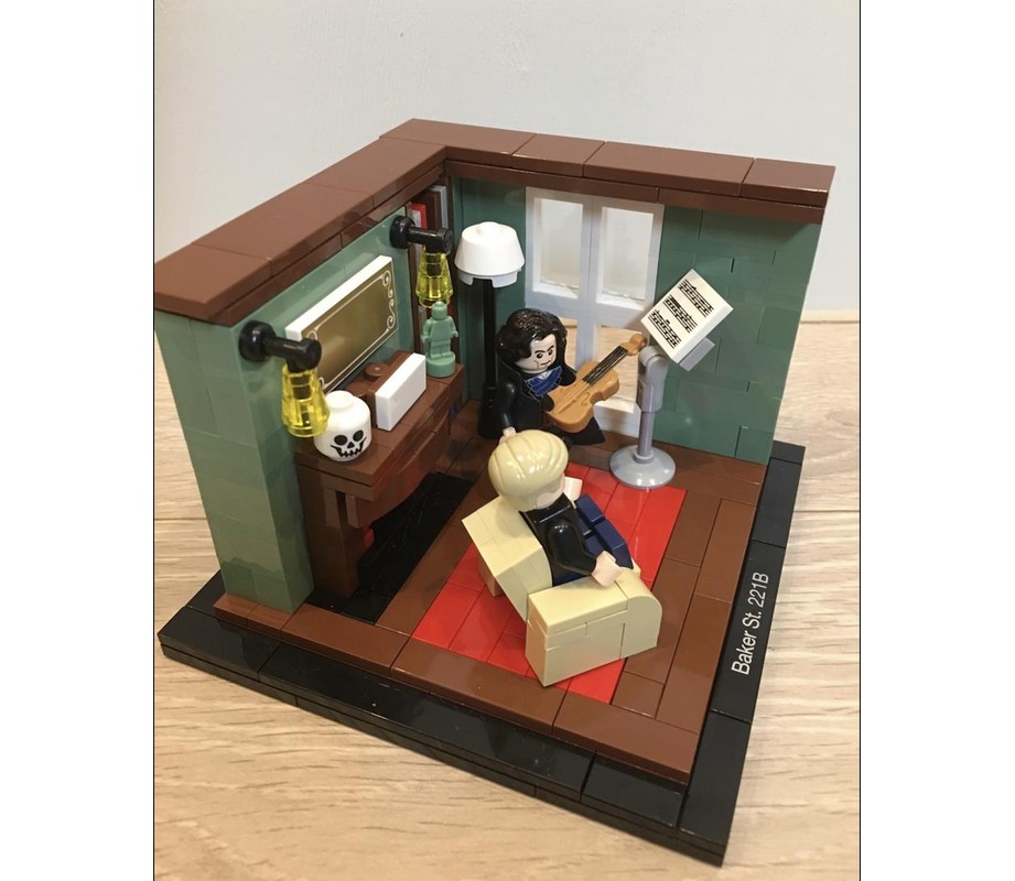 LEGO MOC Baker Street 221b (Sherlock TV Series) by leblegun ...
