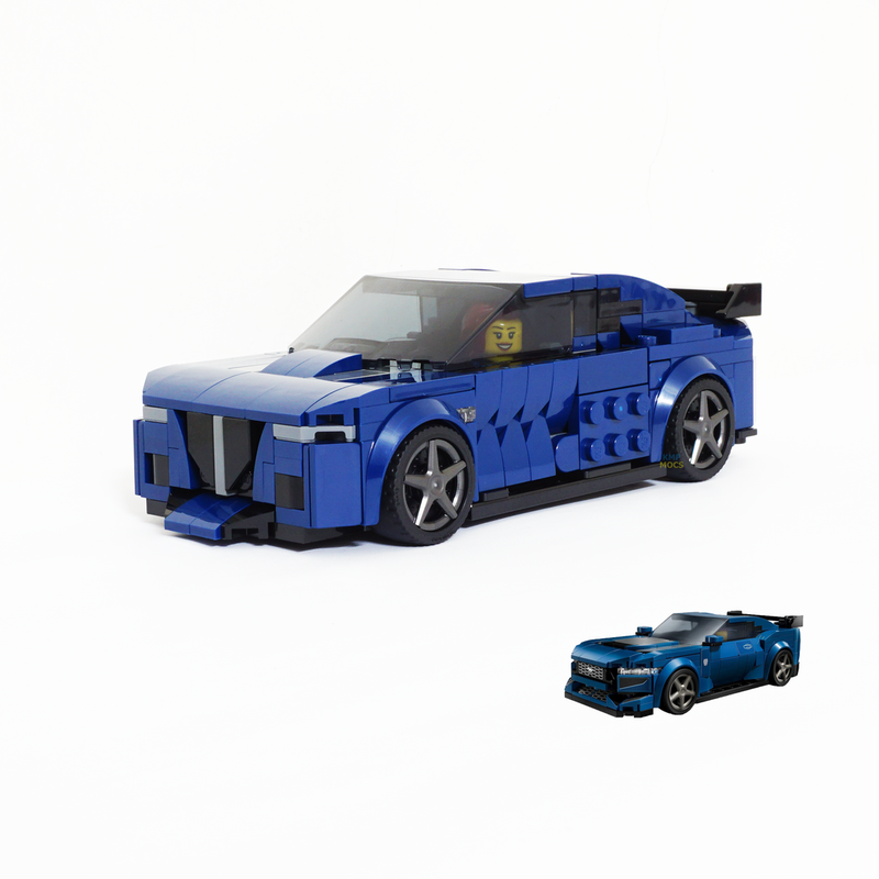 Lego Moc Free 76920 Bmw M4 By Kmpmocs Rebrickable Build With Lego