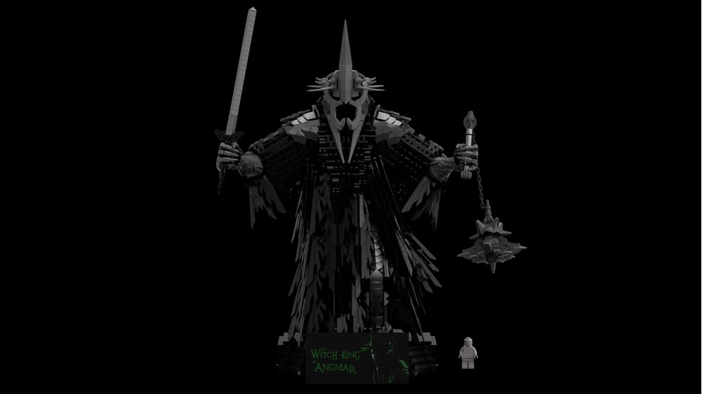 LEGO MOC Witch-King of Angmar by Roletti947 | Rebrickable - Build with LEGO