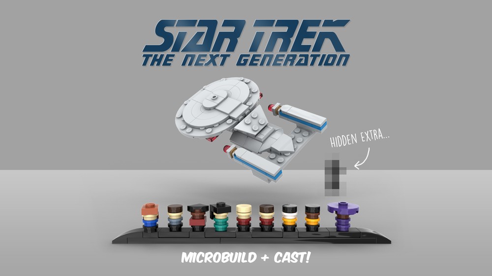 LEGO MOC Star Trek: The Next Generation (TNG) Enterprise NCC-1701-D by skyfox2k | Rebrickable ...