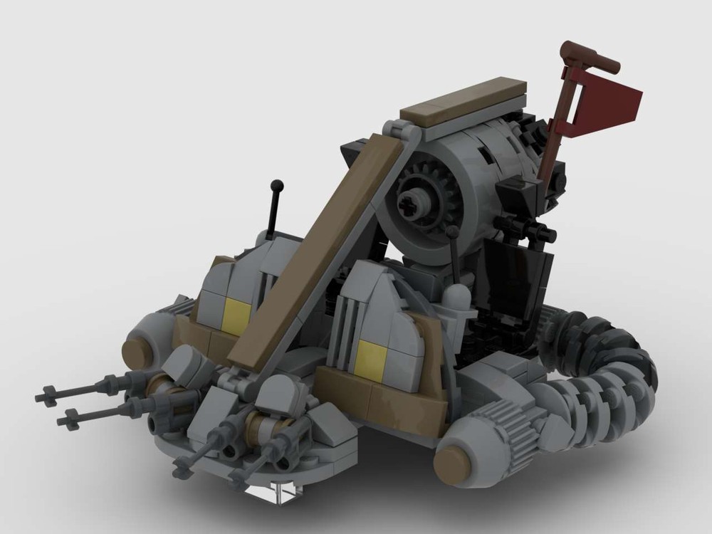 LEGO MOC Pirate Swamp Speeder by AKVB10222 | Rebrickable - Build with LEGO