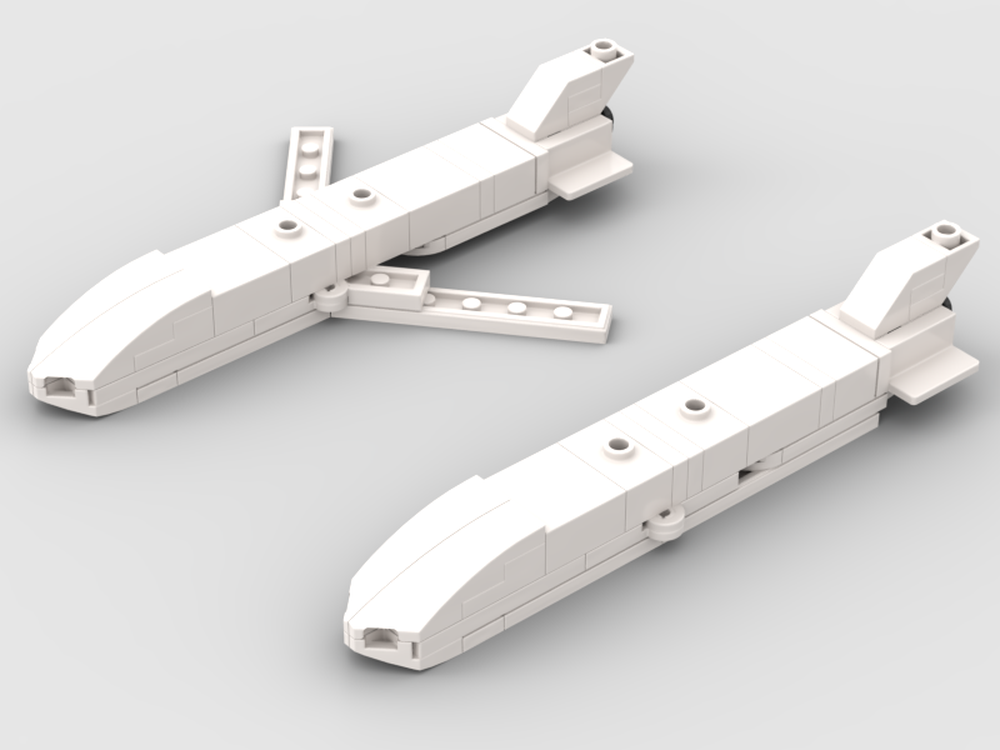 LEGO MOC AGM-158 JASSM by Raymember | Rebrickable - Build with LEGO