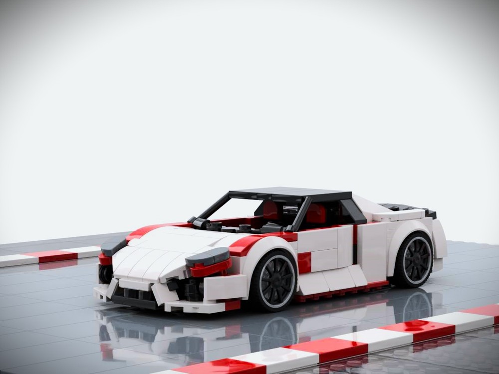 Lego Moc Porsche 918 Spyder Weissach Package By Sweeng Rebrickable