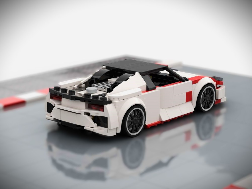 Lego Moc Porsche 918 Spyder Weissach Package By Sweeng Rebrickable