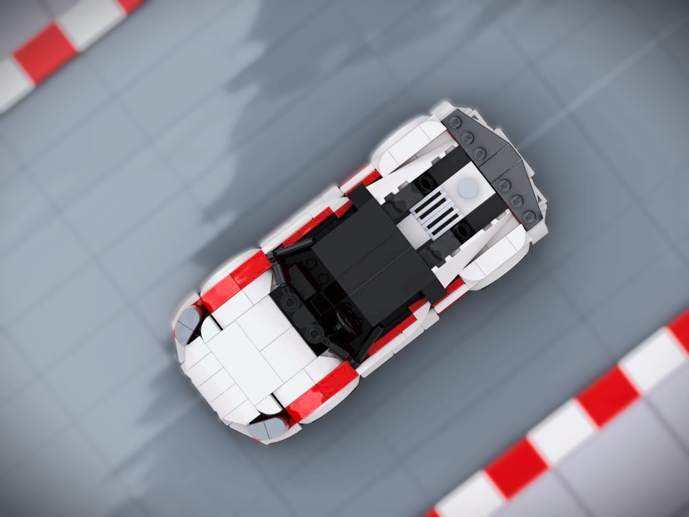 Lego Moc Porsche 918 Spyder Weissach Package By Sweeng Rebrickable