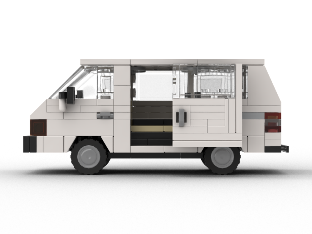 LEGO MOC Toyota LiteAce by brickshrimp | Rebrickable - Build with LEGO