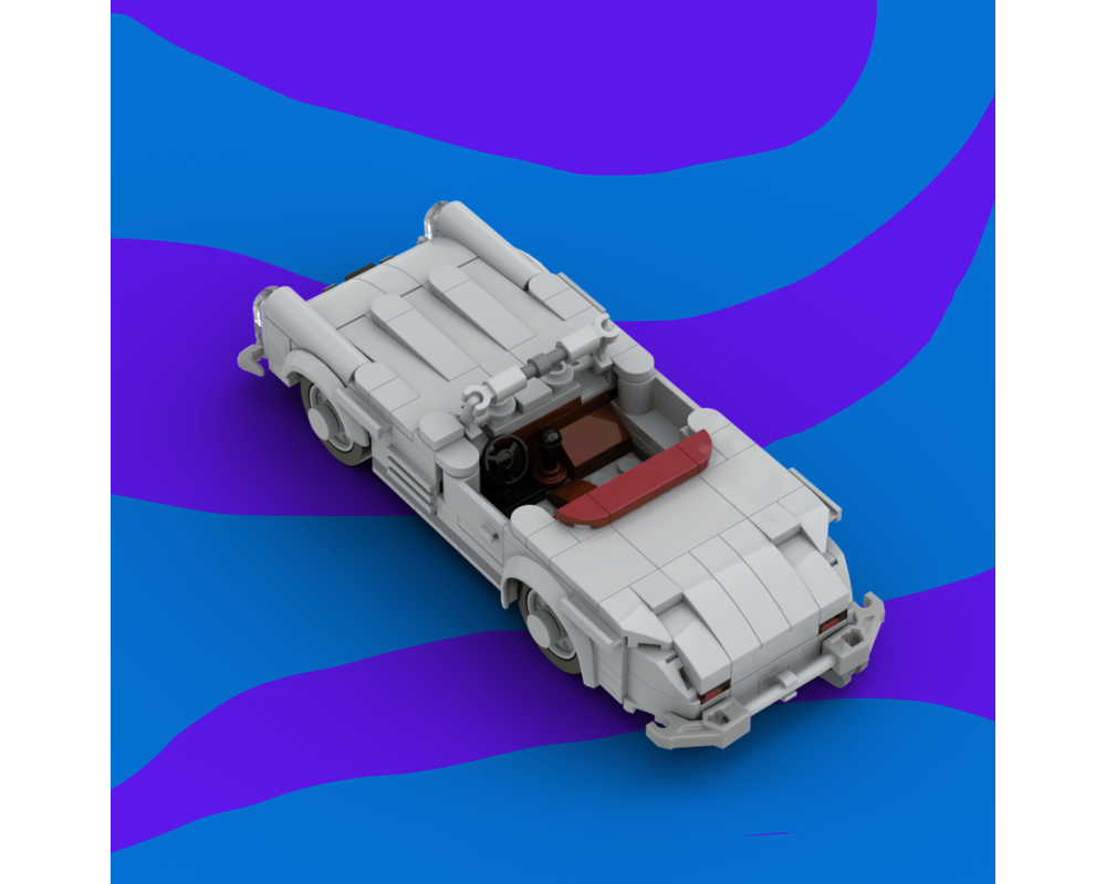 LEGO MOC Mercedes-Benz W198 II 300SL Roadster by waffl_builds ...