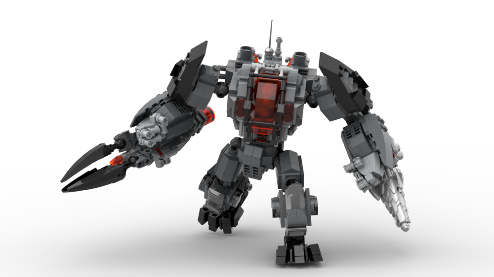 LEGO MOC UFO Zotaxian Mole Miner by SparrowLegs | Rebrickable - Build ...