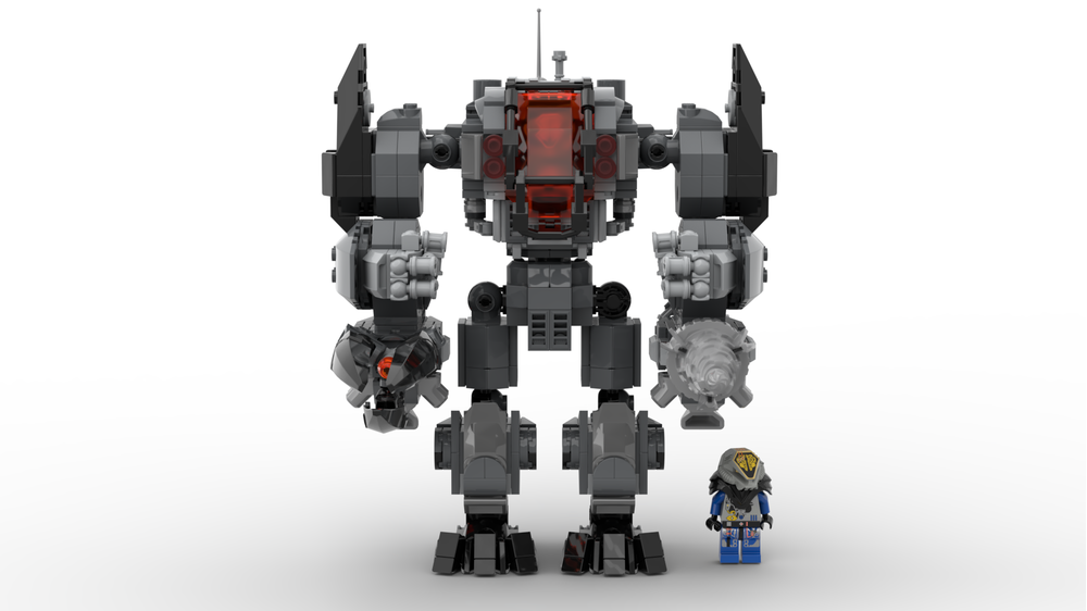 LEGO MOC UFO Zotaxian Mole Miner by SparrowLegs | Rebrickable - Build with LEGO