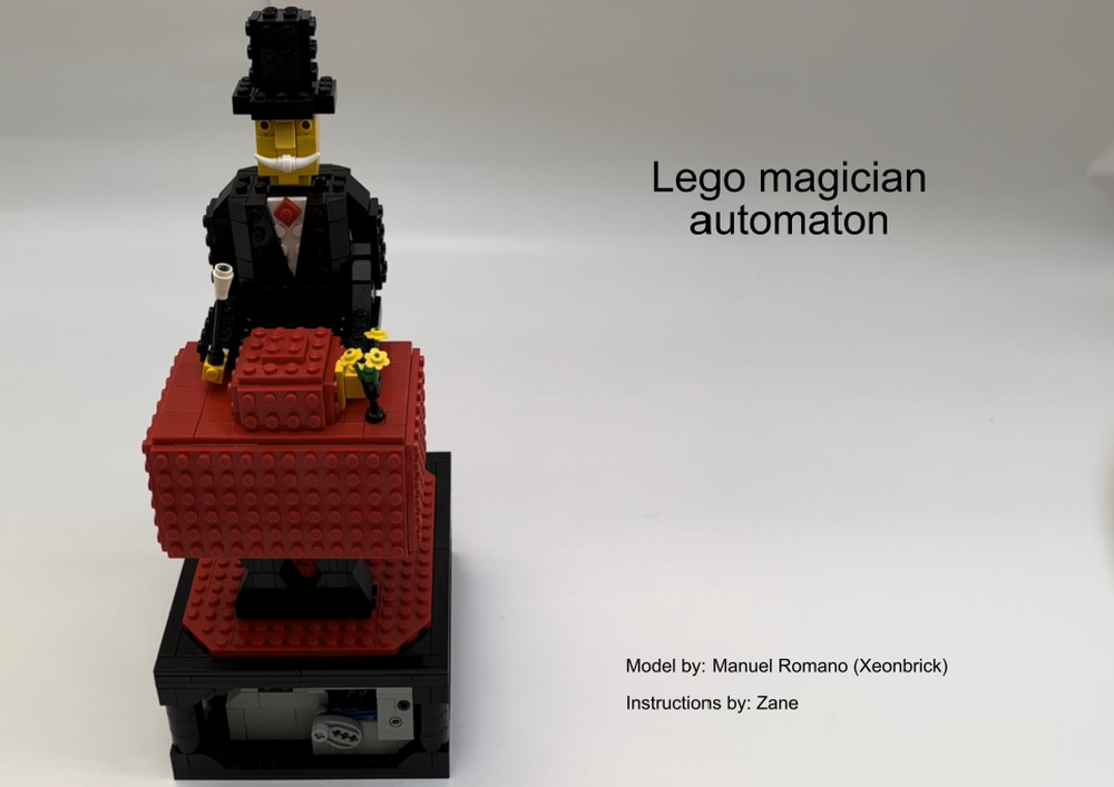 LEGO MOC Lego Magician Automaton by Xeonbrick | Rebrickable - Build ...