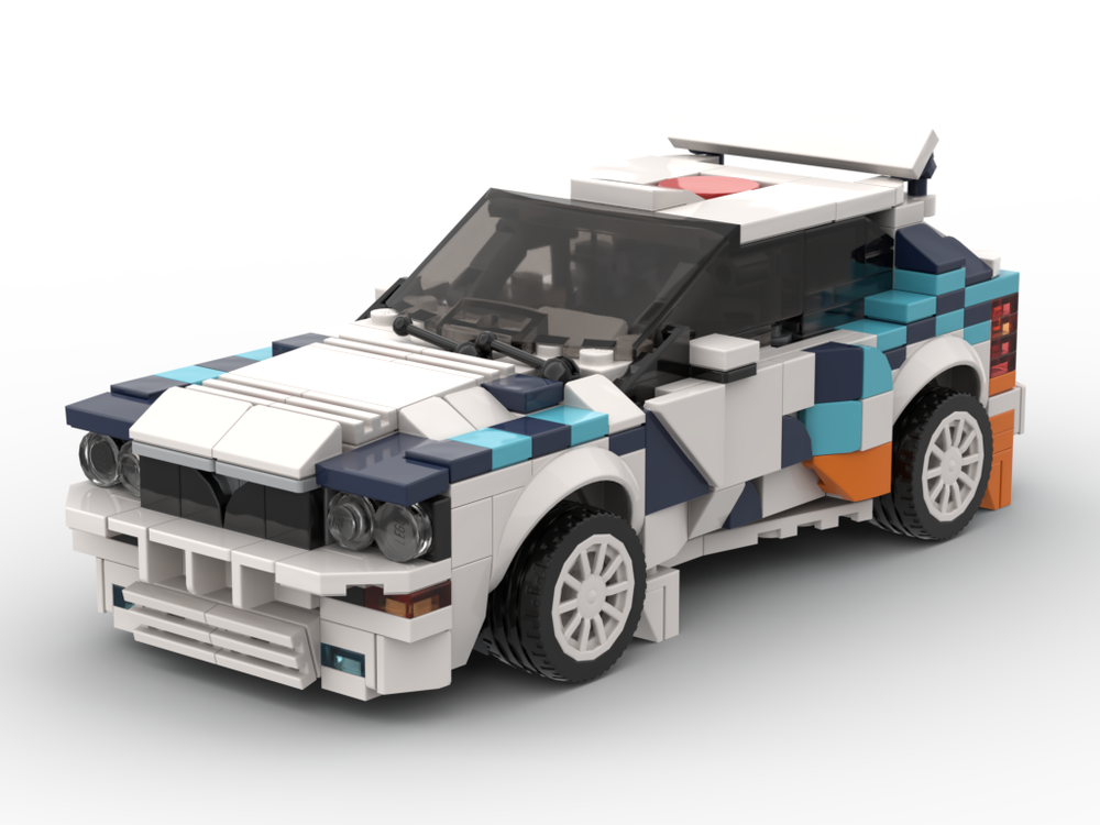LEGO MOC Lancia Delta-KANAGAWA WAVE (EVO class) - Special edition by ...