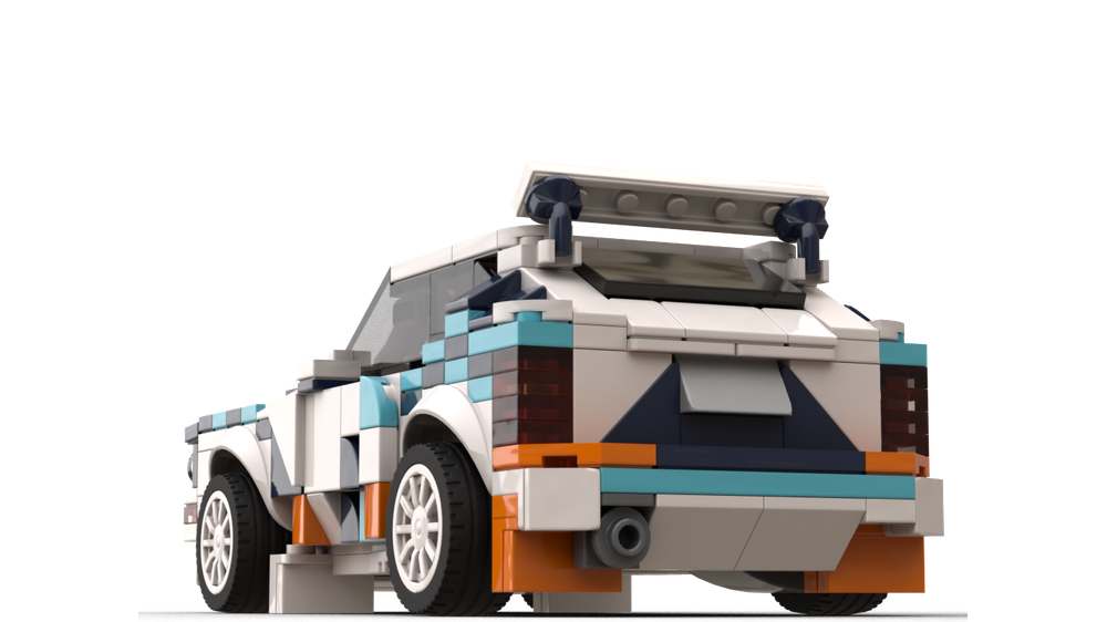 LEGO MOC Lancia Delta - KANAGAWA Special edition (LiTE series, class ...