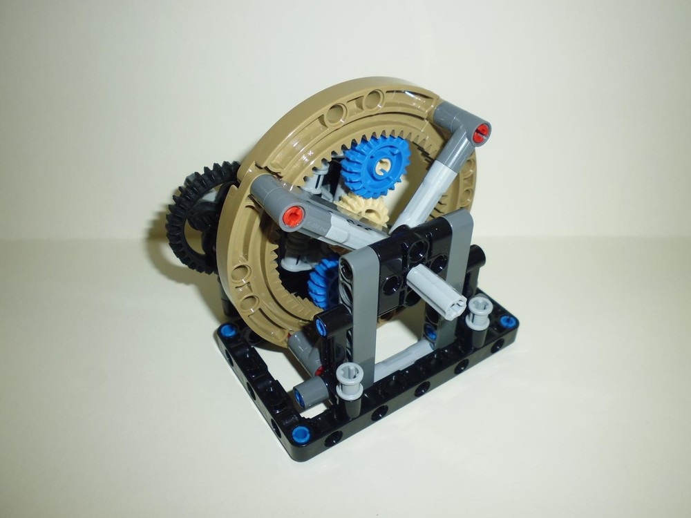 LEGO MOC Blue Planetary Gear Set With Fixed Sun Gear by Stef234 ...